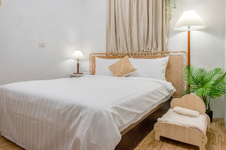 台東有時回家會館｜寵物友善｜鄉村風格｜小型雙人房(無窗) - Taitung