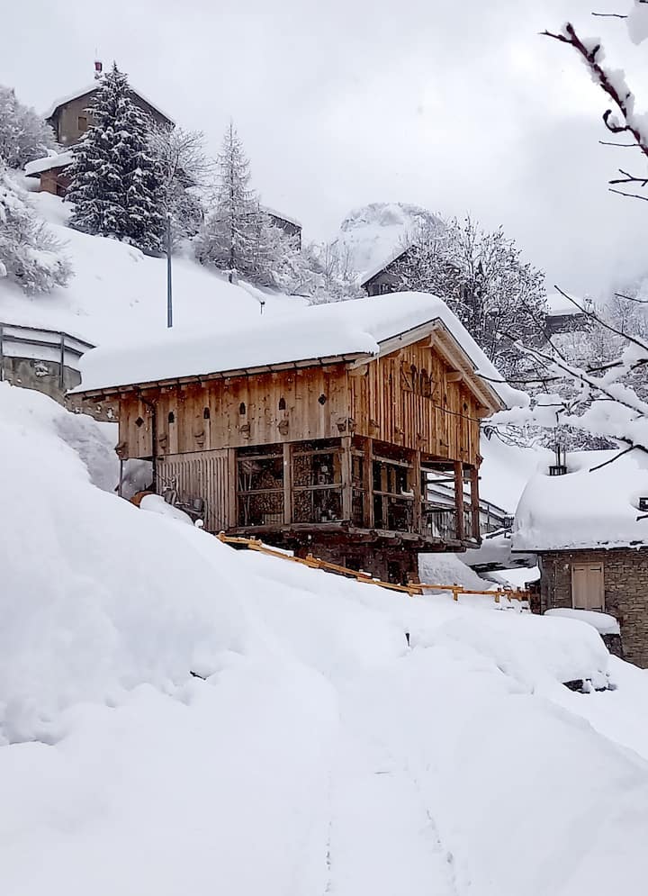 Chalet-tabià Al Sol Appartamento Montagna Dolomiti - Alleghe
