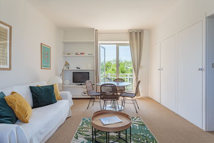 Agréable T2 Vue Sur Le Golf Du Phare - Balcon - Anglet