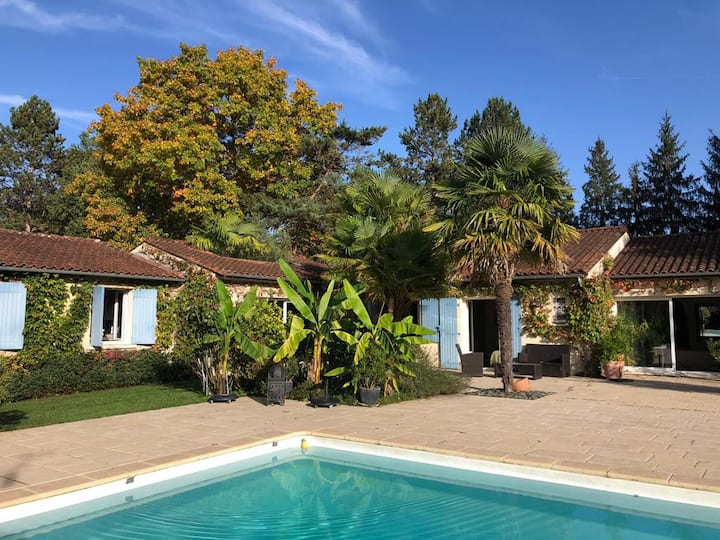 Villa Avec Piscine En Périgord - Brantôme en Périgord