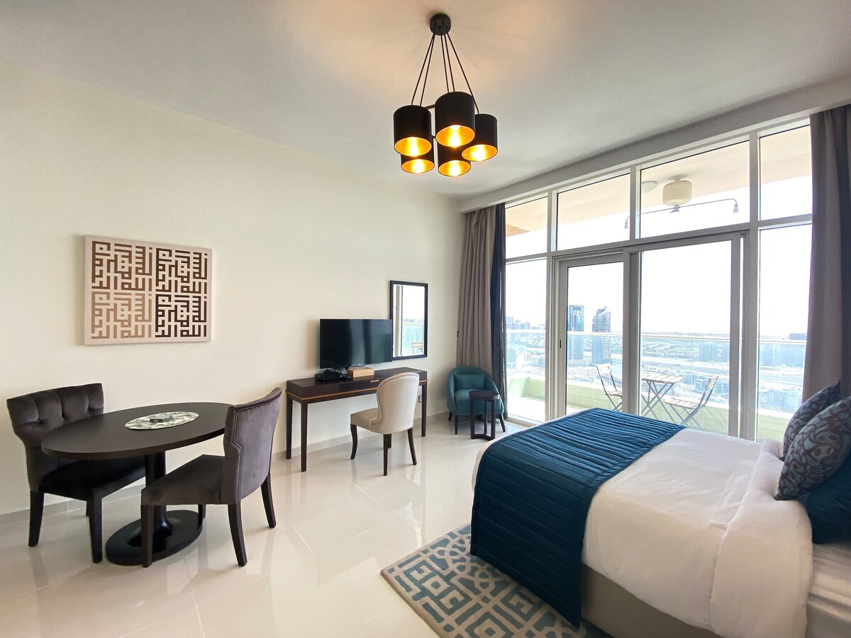 Lux BnB Studio Ghalia JVC - Apartments for Rent in Dubai, Dubai, United ...
