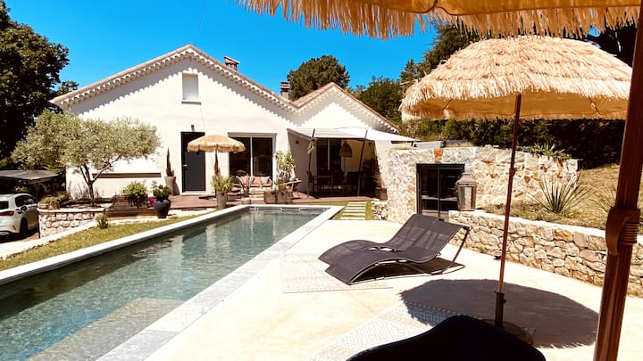 Villa De Charme Avec Piscine – Calme & ÉLégance - Aubenas