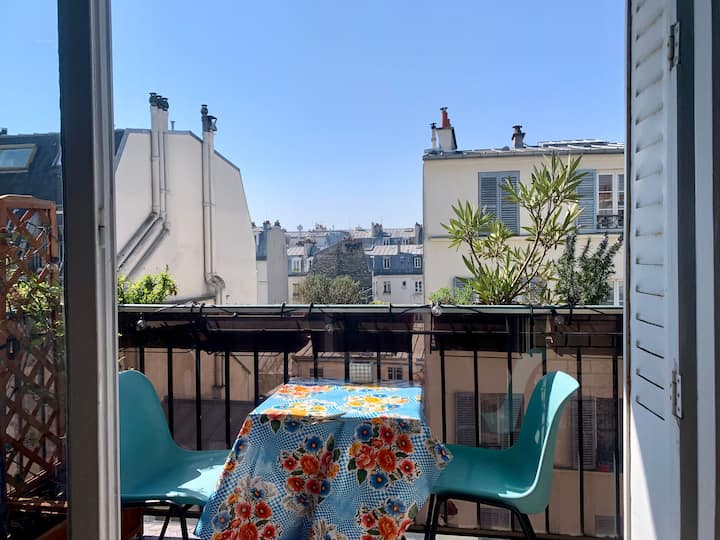 Superbe Appart Spacieux Avec Balcon Paris Centre - Paris