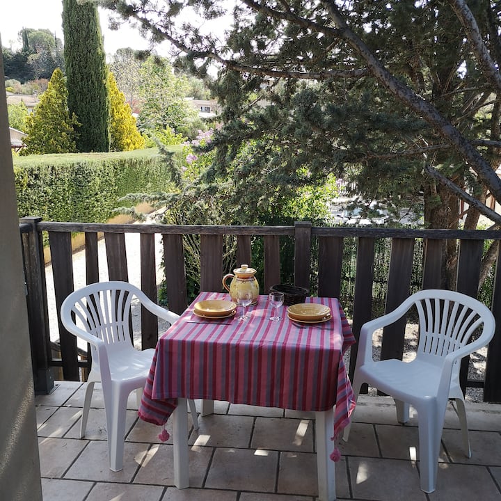 Studio Spacieux Avec Terrasse Et Parking Privé - Vinon-sur-Verdon