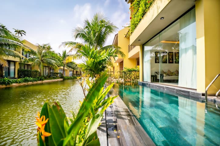 Casa Villa-3brs/pool-river View, 5’ To Ab Beach. - Vietnam