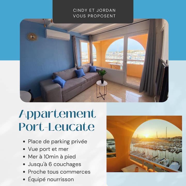 Appartement, Vue Port Et Mer - Leucate