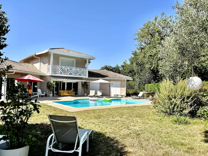 Villa Avec Piscine Entre Forêt De Pins Et Ocean - Moliets-et-Maa