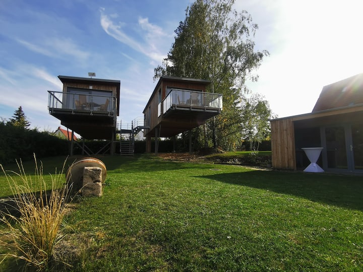 Urbanes Baumhaus Aufgehoben - Mühlhausen/Thüringen