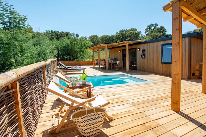 Lodge Luxe Méditérannée Vue Mer Panoramique - Roquebrune-sur-Argens