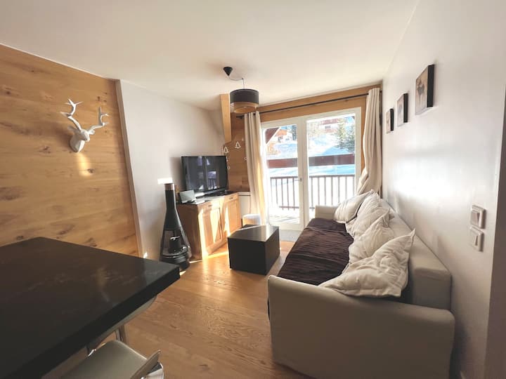 Superbe Appartement Valfrejus 7 P, Ski Aux Pieds - La Norma