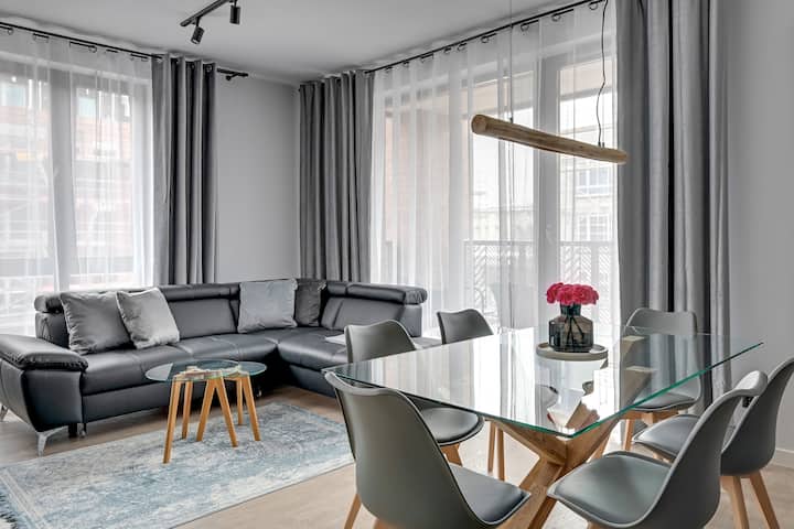 Lion Apartments - 3 Apartments For 18 People - Gdańsk