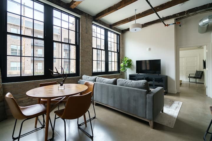 Bright Loft Apt Short North -Free Parking - Columbus, OH