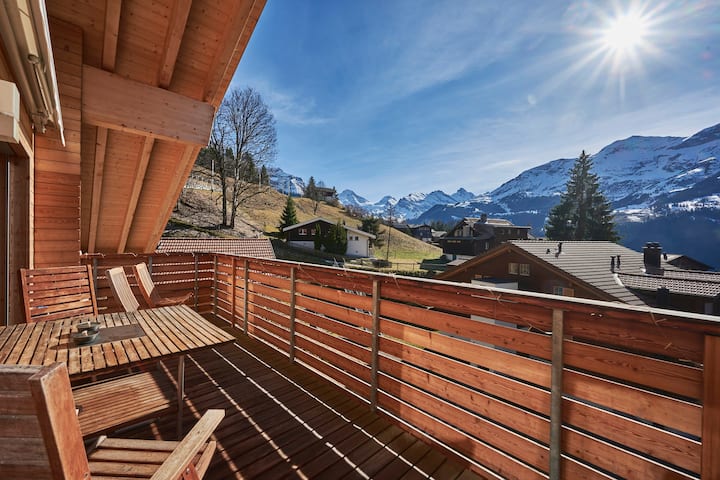 Luxuriöse Penthouse Wohnung In Wengen - Grindelwald