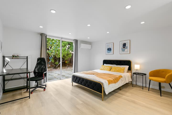 Yieldmax (Gu) | Spacious Bedroom +Private Bath+ac - Redwood City, CA