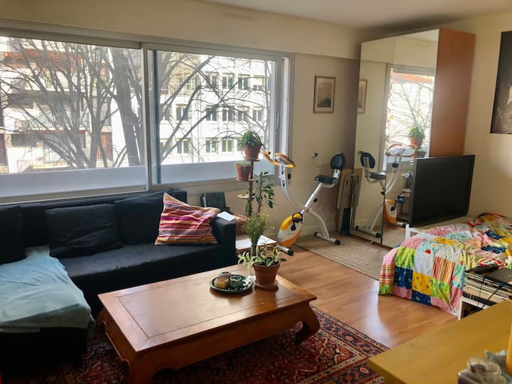 Grand Studio Lumineux 2 Ou 4 Personnes/idéal - Paryż