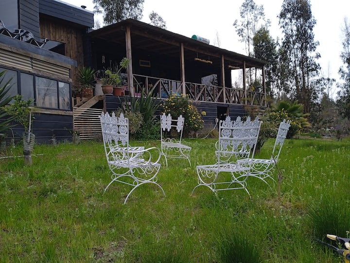 Cabaña Rustica Tipo Loft  En Catapilco Zapallar - La Ligua