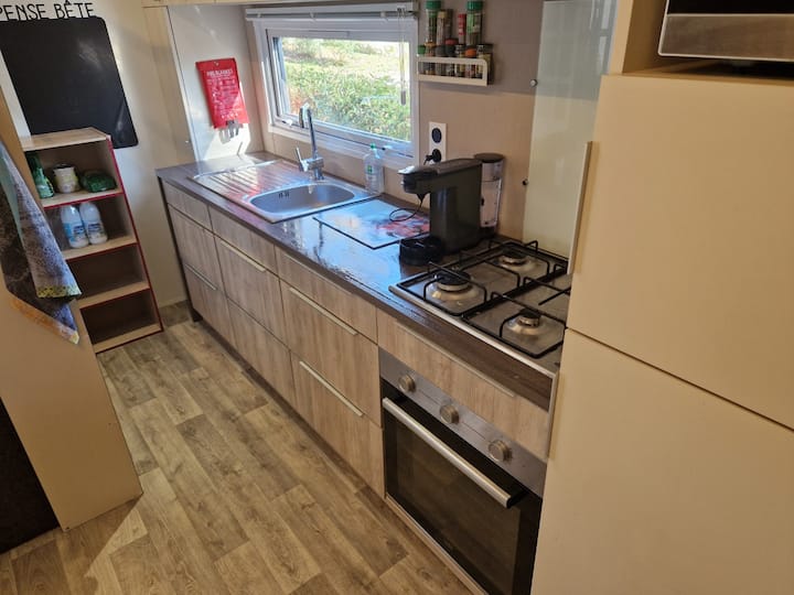 Loue Mobile Home ( 43.8 M2) Dans Camping 4 Etoiles - Brittany