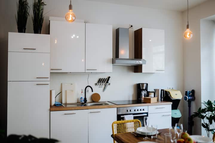Jenapartments Loft 2br Damenviertel , Washer-dryer - Jena
