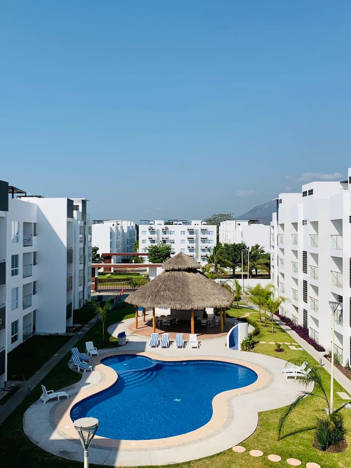 Bonito Depa En Planta Baja, Las Ceibas Manzanillo. - Manzanillo, Colima, Mexico