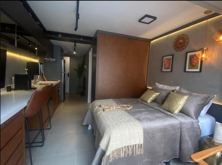 Studio Bela Bali High Class New W/ Washing Machine - São Paulo