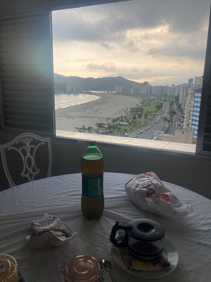 Kitnet Praia, Vista Incrível. - Sao Vicente, Brazil