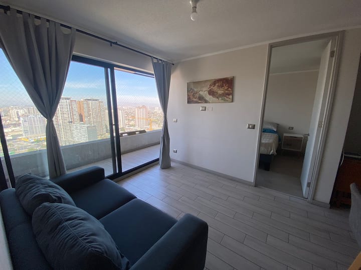 Departamento En ÑUñoa Con Vista Increíble - Santiago, Şili
