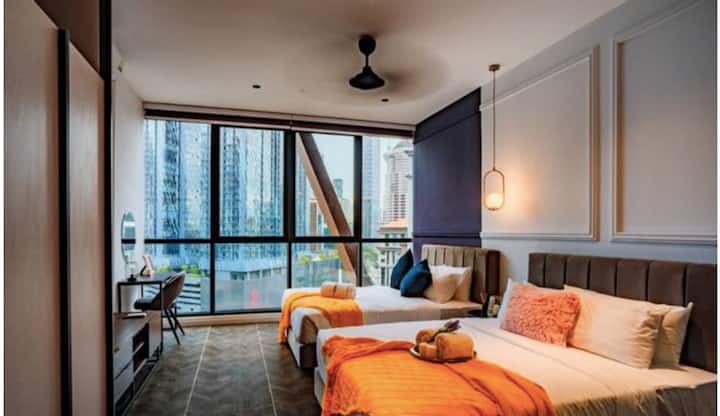 Family Suite @ Scarletz| 2 Beds| Near Twin Towers - Kuala Lumpur