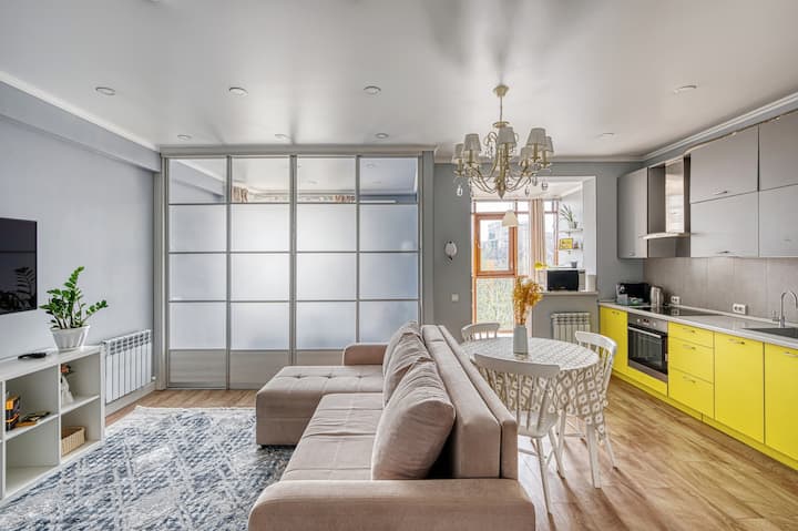 Ideal Mountain View Apt For Tourists & Remotes - Kazakhstan