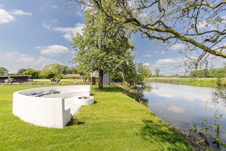 Modern Villa At The Leie With Jacuzzi & Sauna - Gent