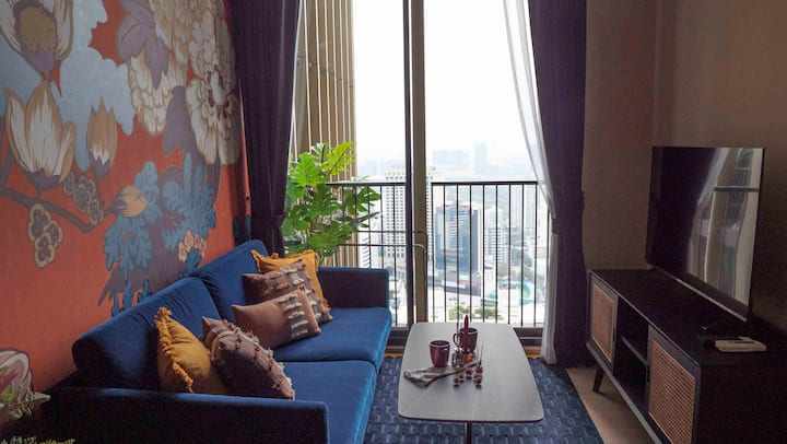 Monthly Only! Btsasok&mrtsukhumvit#pool#luxury#38f - Bangkok