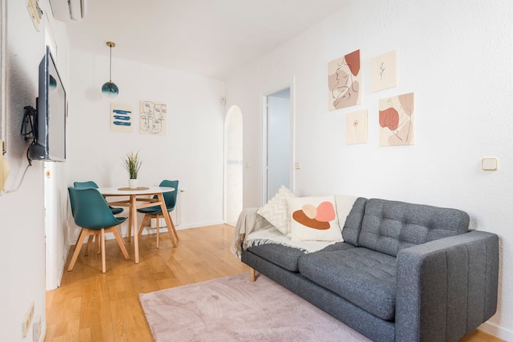 Piso Muy Luminoso 2 Habitaciones - Madrid
