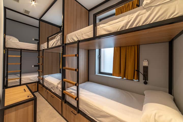 Habitación Privada Para 6 Personas Con Baño - Madrid