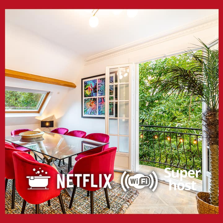 Stylish Apartment • 100 M² • Villa Des  Ammonites - 凡爾賽鎮