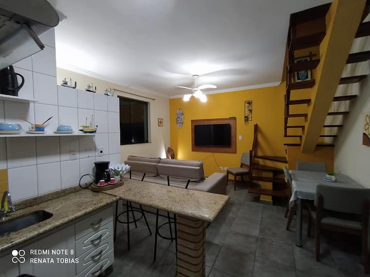 Aptº Triplex Em Ubatuba Para 10 Pessoas - 2 Vagas - Ubatuba