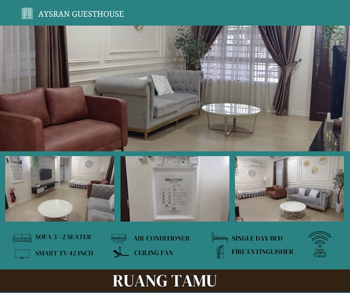 Homestay Aysran (Paroi-senawang-sikamat-seremban) - Seremban