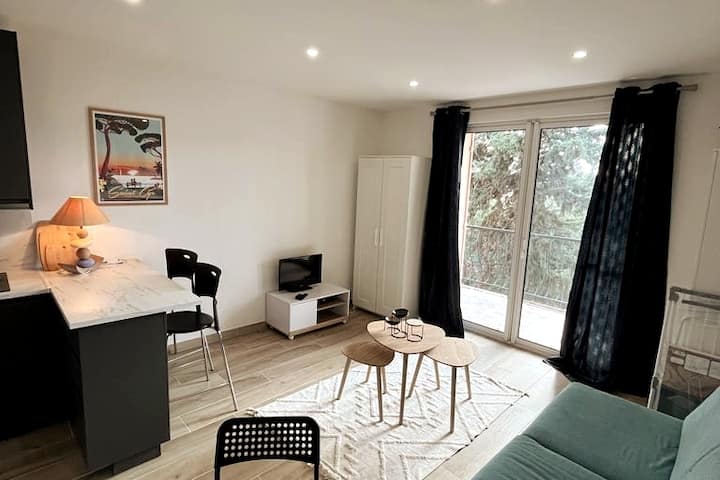 Charmant Studio Climatisé Cosy - Saint-Cyr-sur-Mer