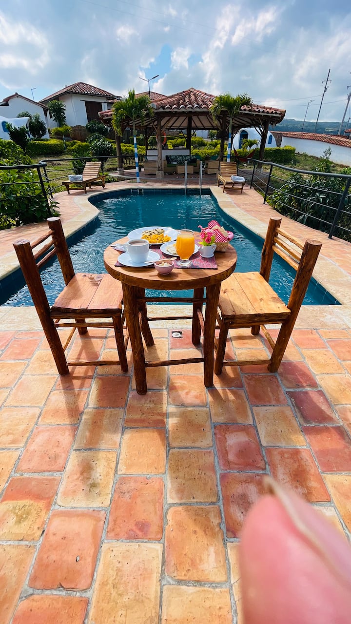 Agradable Refujio De Epoca Con Vista, Creta - Barichara