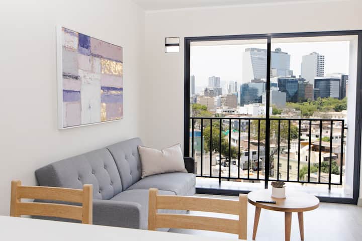 Picturesque 1br - City Skyline Views - Lima