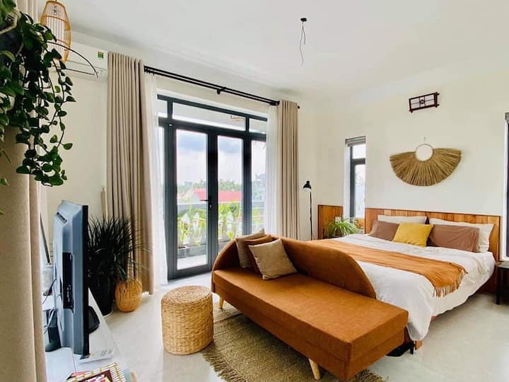 Cozy Studio Apartment/pool/netflix - Hội An