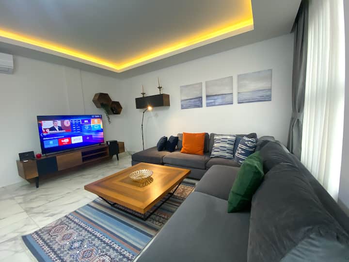 Затишна квартира 2+1 в центрі Аланії, швидкий Wifi - Türkiye