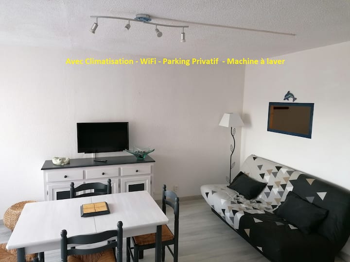 Gruissan Port 35m² Clim, Résidence, Parking Privé - Narbonne