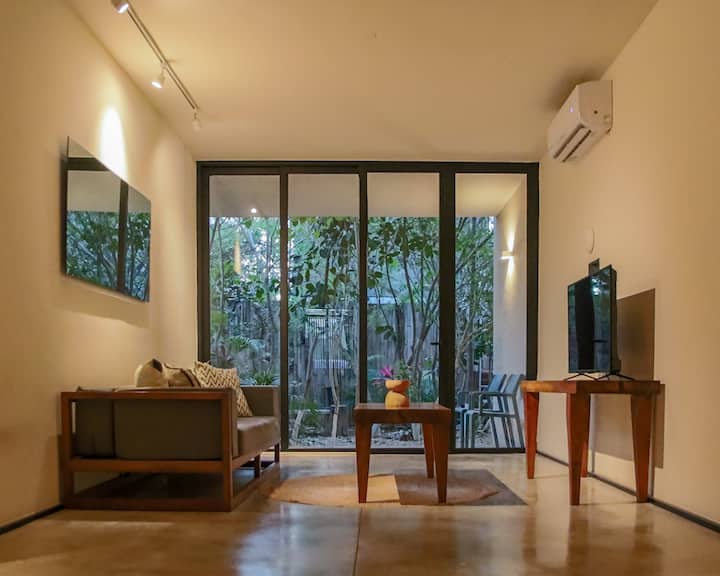 Cozy Ground And Terrace | Veleta | 2br | 4 Guests - Tulum