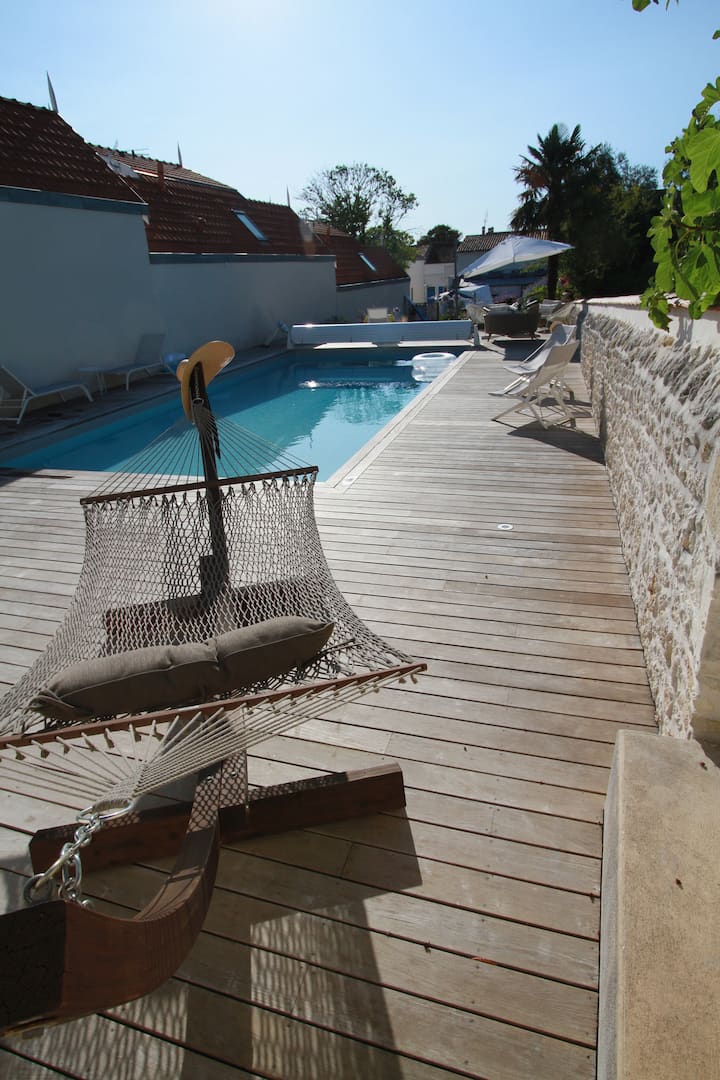 Maison Hypercentre De Fouras,  Piscine. - Plage de Fouras