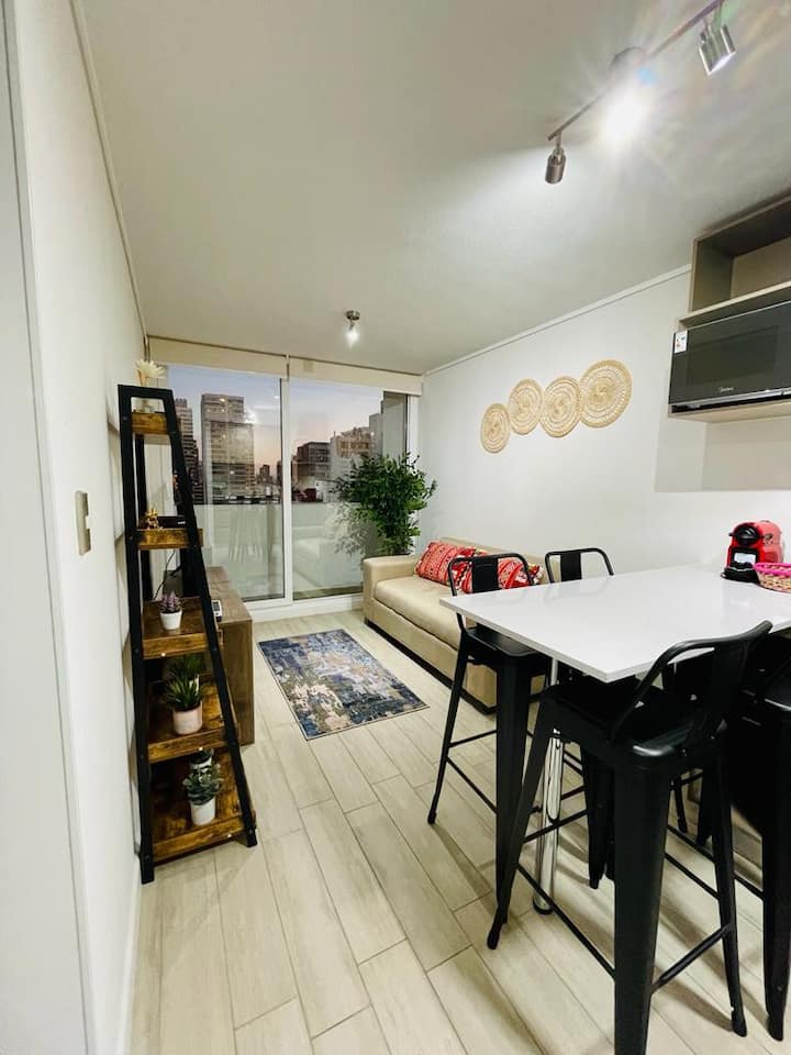Apartamento Nuevo Y Equipado En Santiago Centro - Santiago
