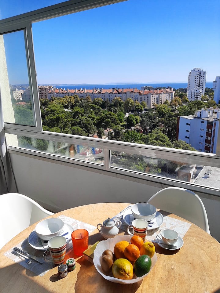 Cascais Ocean View Elevator A/c Pool 4p - Cascais