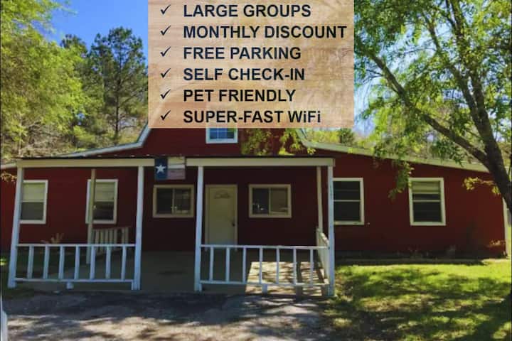 Pure Country, Plenty Of Space & Trees, Relaxing! - Village Creek State Park, Lumberton