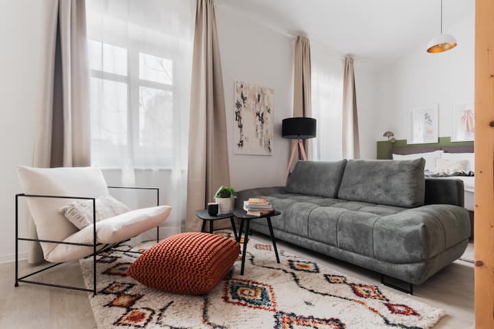 Eclectic Studio In Center - A/c - Loft - Prague
