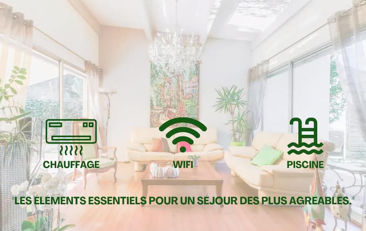 Villa De Luxe à La Grande Motte - Piscine - Wifi - La Grande-Motte