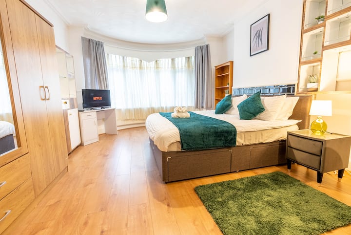 Studio Flat 02 Luton Free Parking - Luton