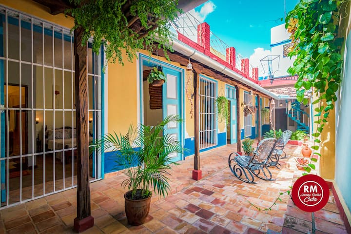 1 Minute Trinidad Center, Solar Panel,3br 8 Guest - 古巴